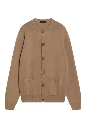 Prada Cashmere Cardigan - Brown