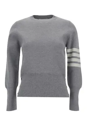 Thom Browne Virgin Wool Sweater - Gray
