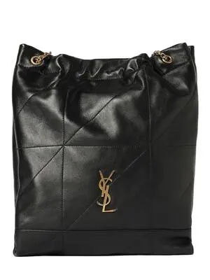 Saint Laurent Jamie Pochon Quilted Nappa Bag - Black