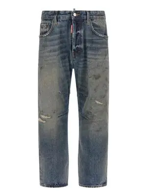 Dsquared2 Kawaii Deconstructed Denim Jeans - Blue