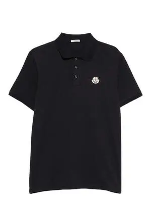 Moncler Polo Shirts - Blue