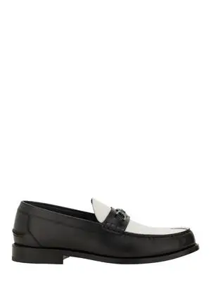 Versace Moccasin Medusa 95 Loafers - White