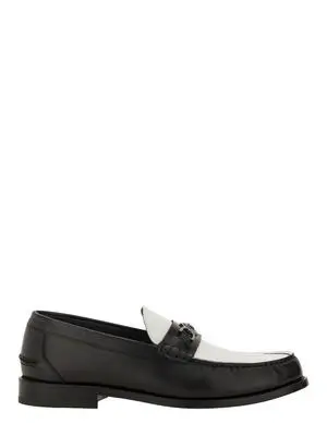 Versace Moccasin Medusa 95 Loafers - White