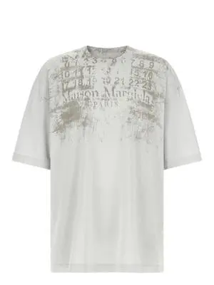 MAISON MARGIELA Numeric' T-shirt - Gray