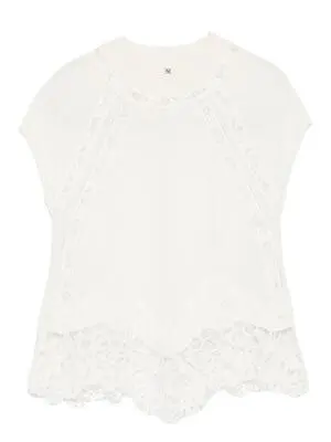 ERMANO SCERVINO Ermanno Scervino Women Cashmere Lace Top