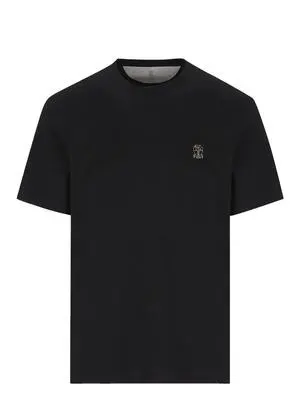 Brunello Cucinelli T-shirts & Vests T-shirts - Black