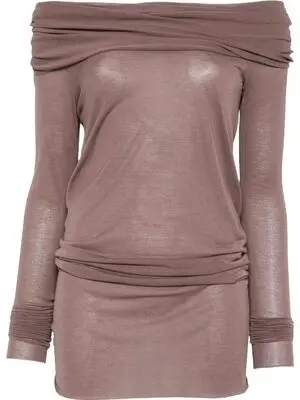 Rick Owens Off-shoulder Top - Multicolor