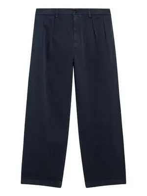 Prada Cotton Trousers - Blue
