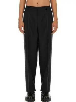 Versace Wool Pants - Black