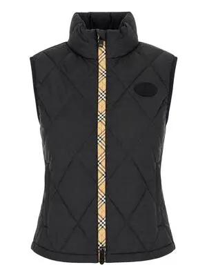 Burberry Quilted Vest - Multicolor