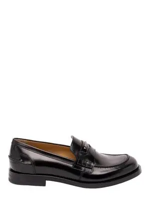 Fendi Leather Loafers - Multicolor