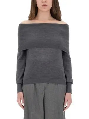 Stella McCartney Wool Turtleneck Sweater - Gray