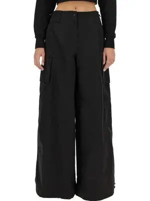 Palm Angels Cargo Pants - Black
