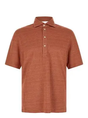 BRUNELLO CUCINELLI Brunello Cucinelli Men Polo Jersey Mélange