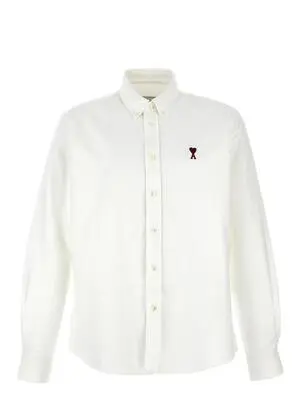 AMI Paris De Coeur' Shirt - Red