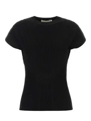 Sportmax Viscose Blend Samba Top - Black