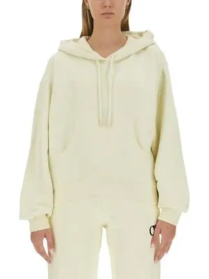 Off-White Logo Sweatshirt - Cream