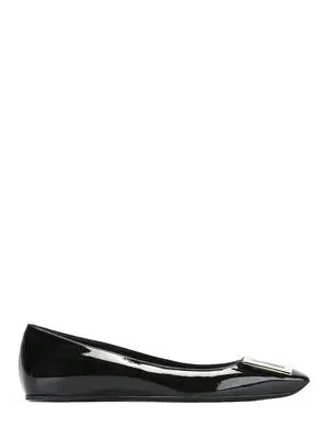 ROGER VIVIER Trompette Leather Ballets - Multicolor
