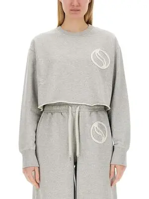 Stella McCartney Logo Sweatshirt - Gray