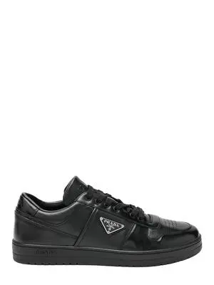 Prada PRADA Downtown Leather Sneakers Black