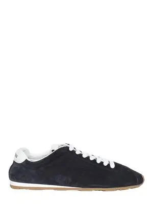 Miu Miu Miu Miu Women Plume Suede Leather Sneakers Multicolor