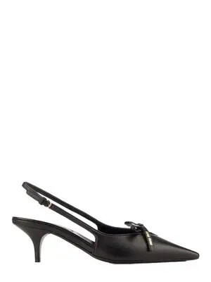Miu Miu Bow Detailing Slingback Pumps - Multicolor