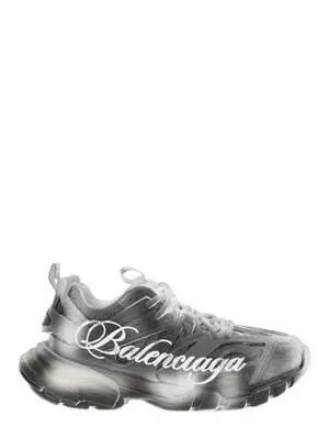 Balenciaga Track Stencil Sneakers - Gray