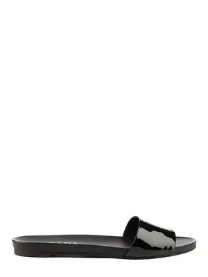 Prada Glossed Slipper Slides - Multicolor