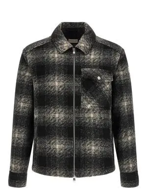 Moncler Zip Overshirt - Gray