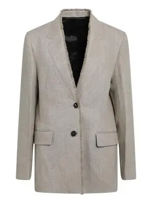 TOTEME Linen Blazer - Cream