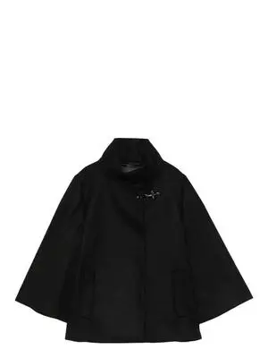 FAY Wool And Cashmere Cape - Multicolor