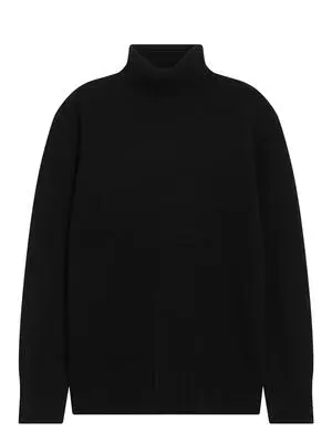 TOTEME Cashmere Turtleneck Sweater - Black
