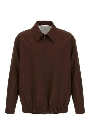 Gucci Wool Twill Jacket - Brown