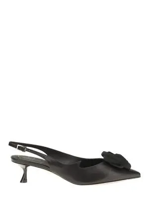 ROGER VIVIER Rose Vivier Slingback Pumps - Black