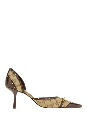 Gucci Gg Fabric Savory Pumps - Multicolor