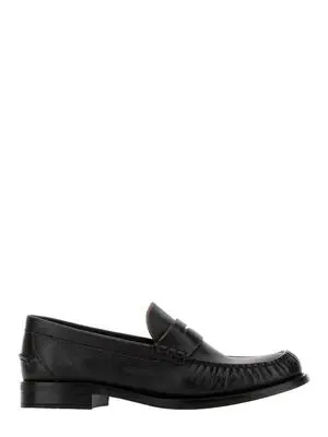 PRADA Prada Women Black Leather Loafers