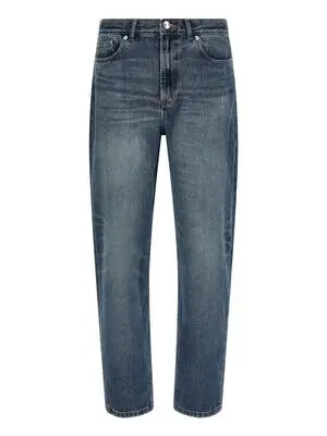 A.p.c. Martin High-waisted Straight-leg Jeans - Blue