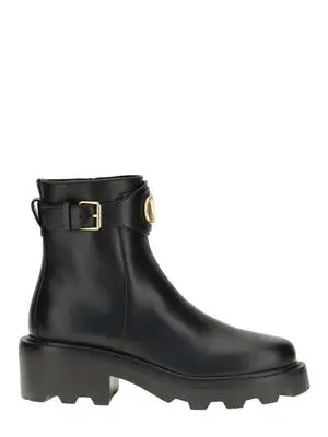 Valentino Garavani Vlogo Signature Ankle Boots - Black