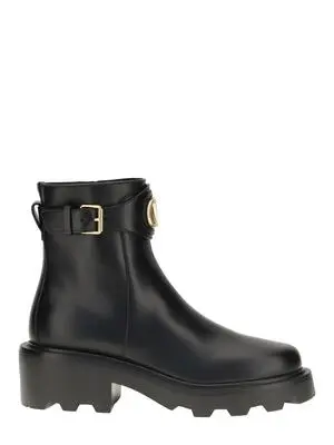Valentino Garavani Vlogo Signature Ankle Boots - Black