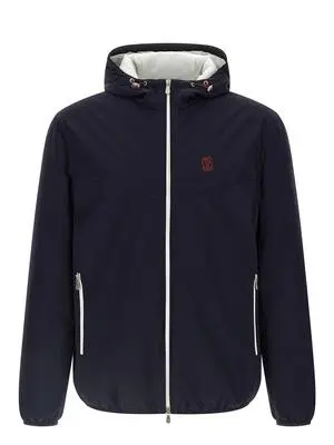 Brunello Cucinelli Windproof Jacket - Blue