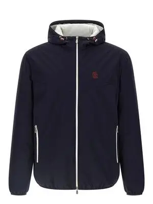 Brunello Cucinelli Windproof Jacket - Blue