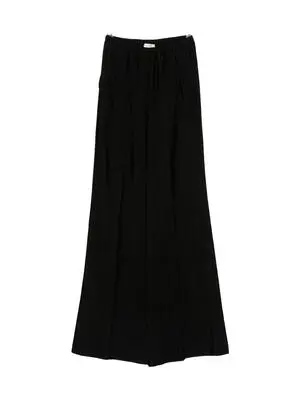 FORTE_FORTE Velvet Flared Trousers - Multicolor
