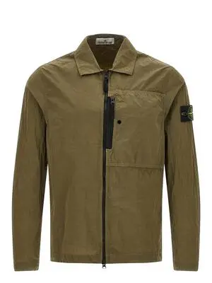 Stone Island 120004' Overshirt - Green