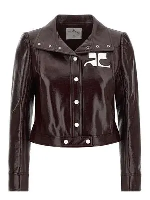 COURREGES Courreges Women 'Reedition Vinyl' Jacket Multicolor