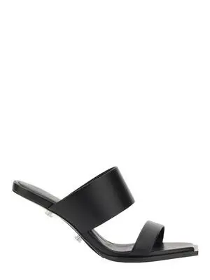 Alexander McQueen Leather Sandal - Black