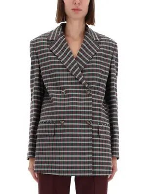 Etro Double-breasted Jacket - Gray