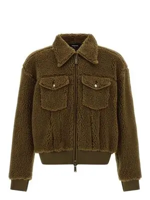 Dsquared2 Teddy Jacket - Brown