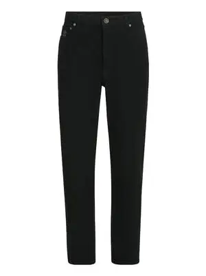 Brunello Cucinelli BRUNELLO CUCINELLI Denim Regular & Straight-Leg Jeans Black