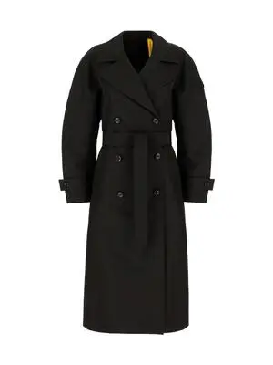 Moncler Belted Long Coat - Multicolor
