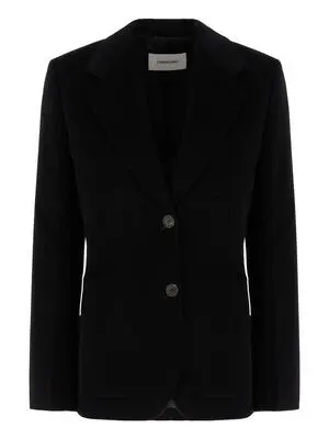 SALVATORE FERRAGAMO FERRAGAMO Single Breasted Corduroy Blazer